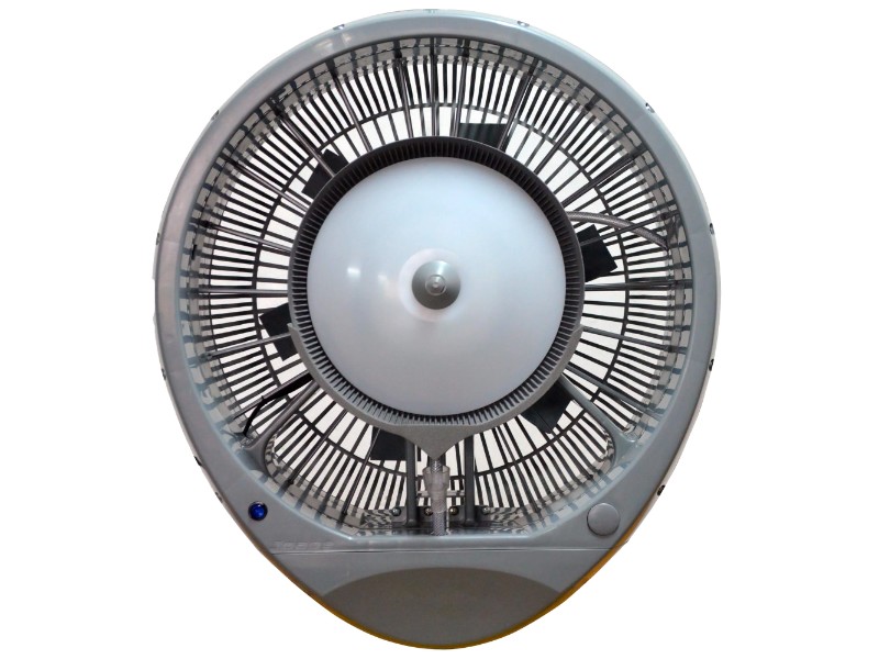EcoJet Hurricane Wall Mount Misting Fan | Requires Water Line | 110V ...